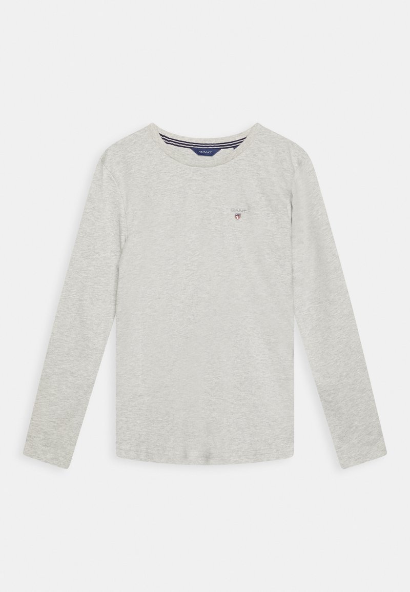GANT THE ORIGINAL UNISEX - Long sleeved top - light grey melange ...