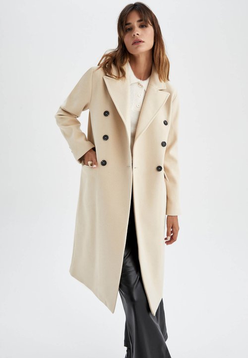 Cache Cache MIT KNÖPFEN - Mantel - beige - Zalando.be