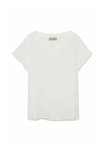 Falconeri T-shirt basique - weiß white/blanc - ZALANDO.FR