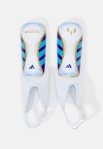 adidas Performance MESSI UNISEX - Shin pads - white/lucid blue/gold ...