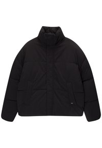 PULL&BEAR COLLAR - PUFFER - Winterjacke - black/schwarz - Zalando.at