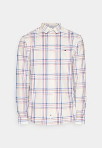 Tommy Jeans POPLIN CHECK SHIRT - Chemise - ancient white/blanc - ZALANDO.CH