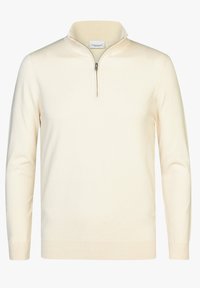 PROFUOMO LUXE BASIC - Pullover - off white/blanc - ZALANDO