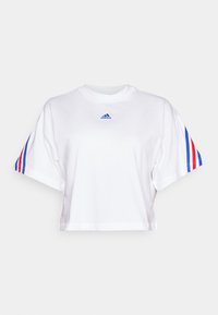 adidas Sportswear FUTURE ICONS THREE STRIPES - Print T-shirt - white ...