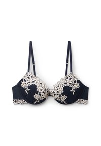 Intimissimi PRETTY FLOWER - Push up-bh - blau/i deep blue vanilla ...