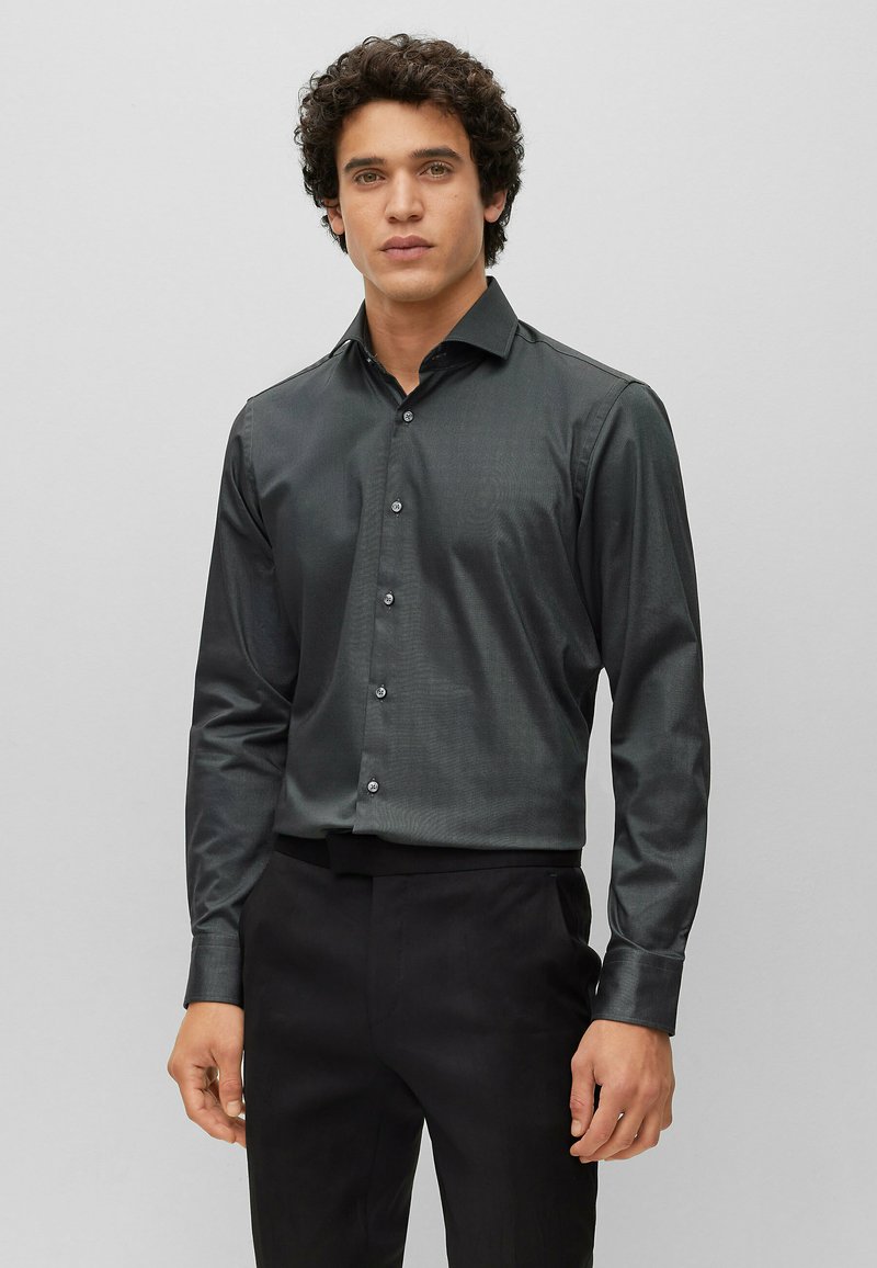 BOSS H-JOE-SPREAD - Hemd - dark grey five/dunkelgrau - Zalando.at