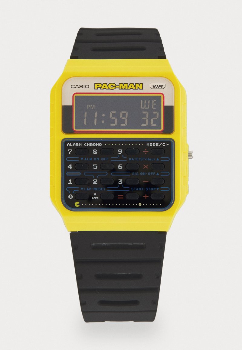 Casio CA-53WPC-1B PAC-MAN UNISEX - Montre à affichage digital - black ...