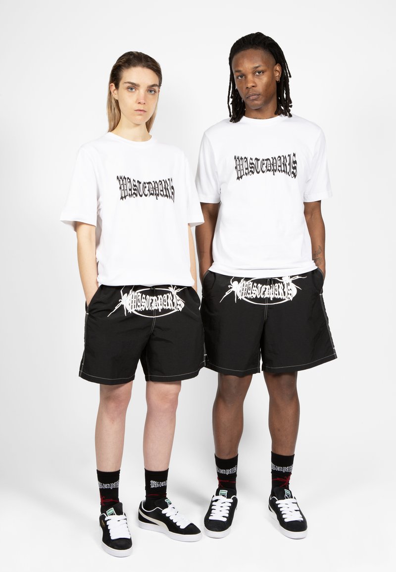 Wasted Paris SWIMSUIT BOILER UNISEX - Short de bain - black/noir ...