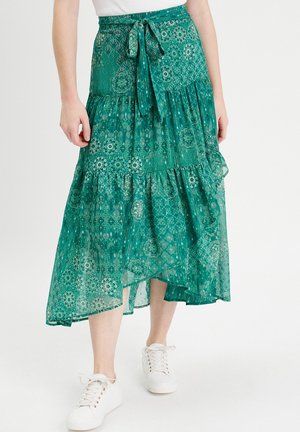 ICHI IHREGINE - A-lijn rok - super pink/donkerroze - Zalando.nl