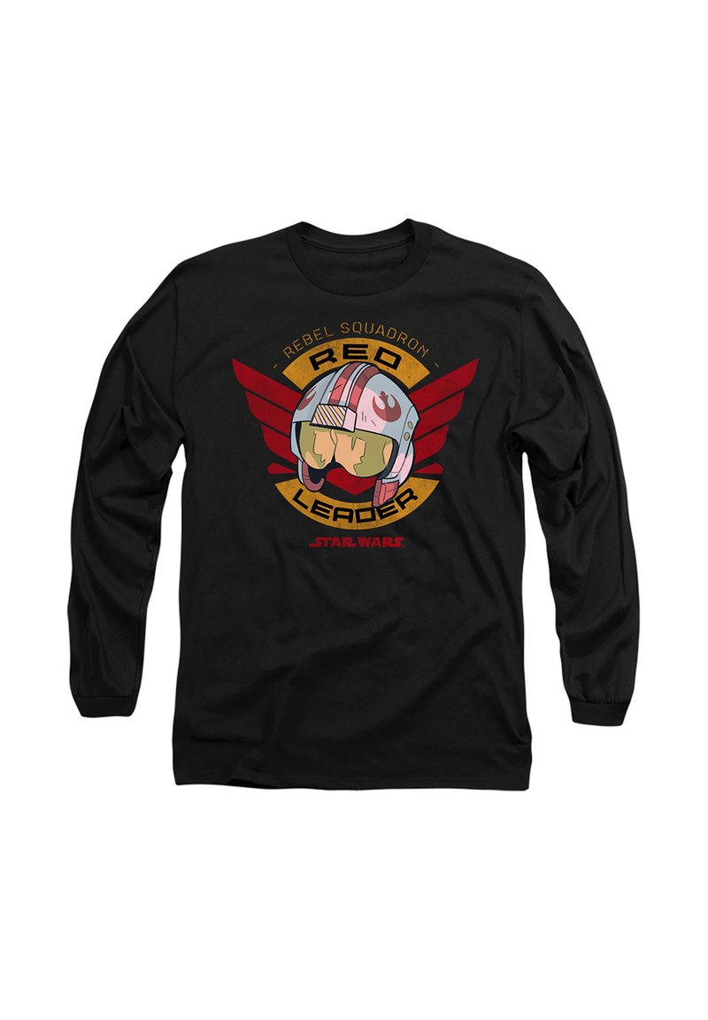 Star Wars RED LEADER - Long sleeved top - black - Zalando