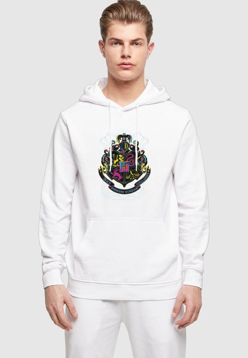 ABSOLUTE CULT HARRY POTTER NEON HOGWARTS CREST BASIC - Kapuzenpullover ...