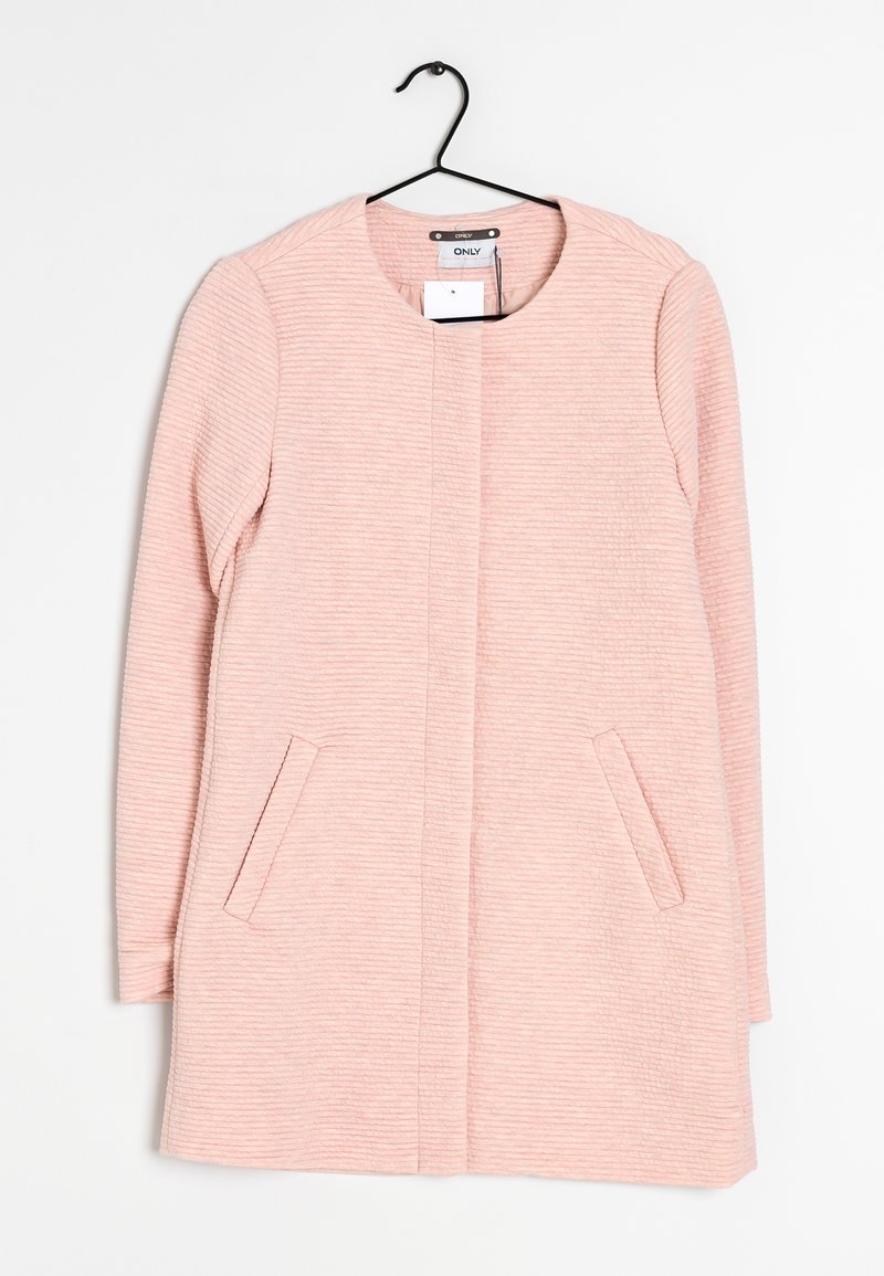 ONLY Halflange jas - pink/donkerroze - (Pre-owned) - Zalando.nl