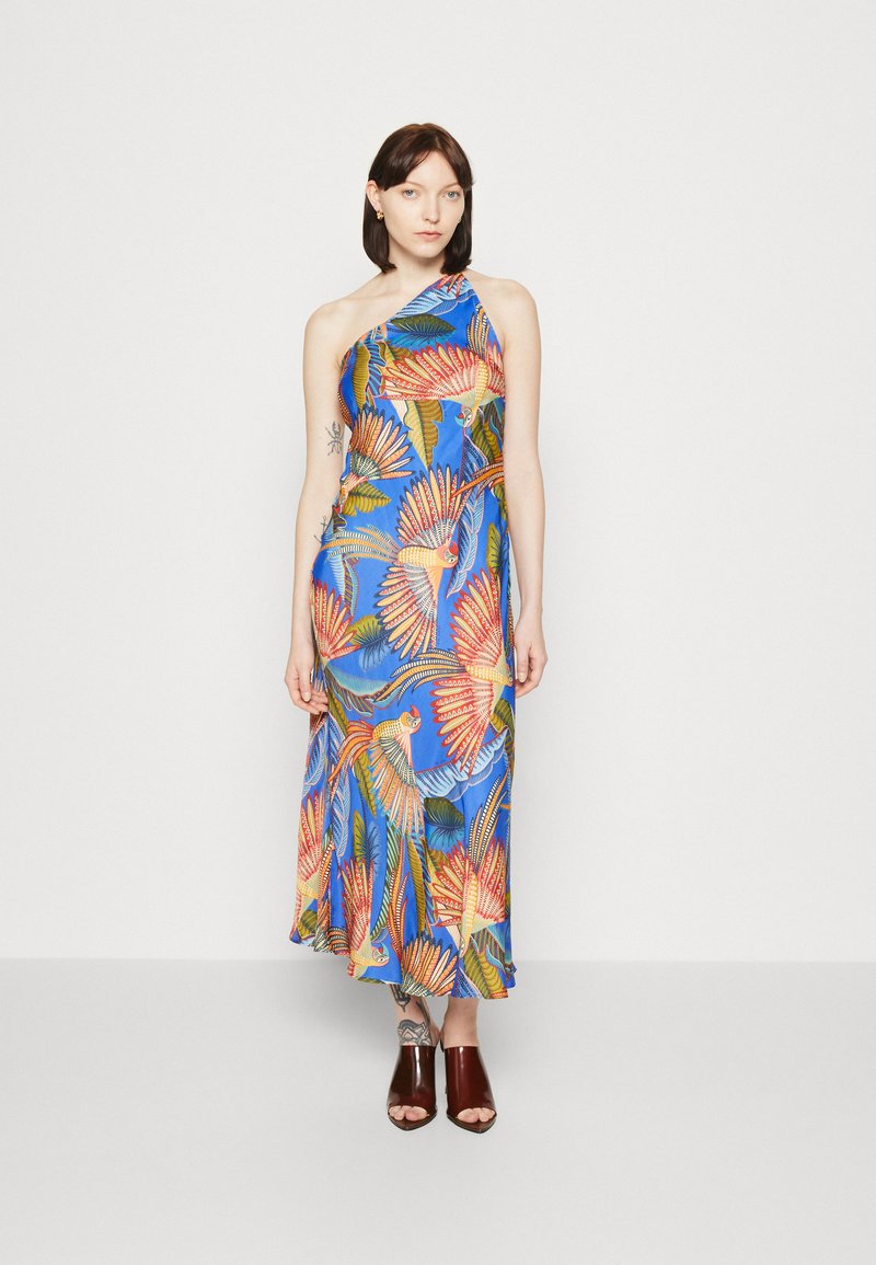 Farm Rio MACAW FLIGHT MIDI DRESS - Cocktailkleid/festliches Kleid ...