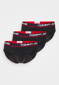 Tommy Jeans BRIEF NEW YORK 3 PACK - Briefs - black - Zalando