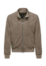 Bomboogie FRIZ - Bomber Jacket - mastic/light brown - Zalando