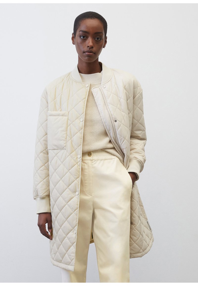 Marc O'Polo STEPP- MIT-P - Wintermantel - chalky sand/beige - Zalando.ch