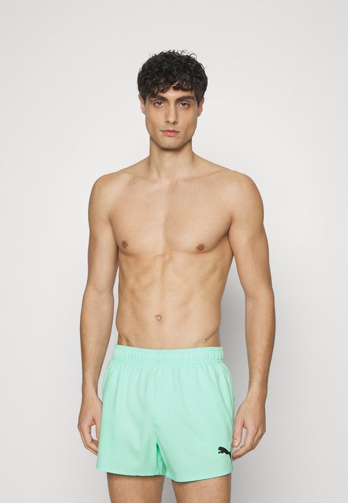 Puma SWIM MEN - Badeshorts - fast yellow/grau - Zalando.ch