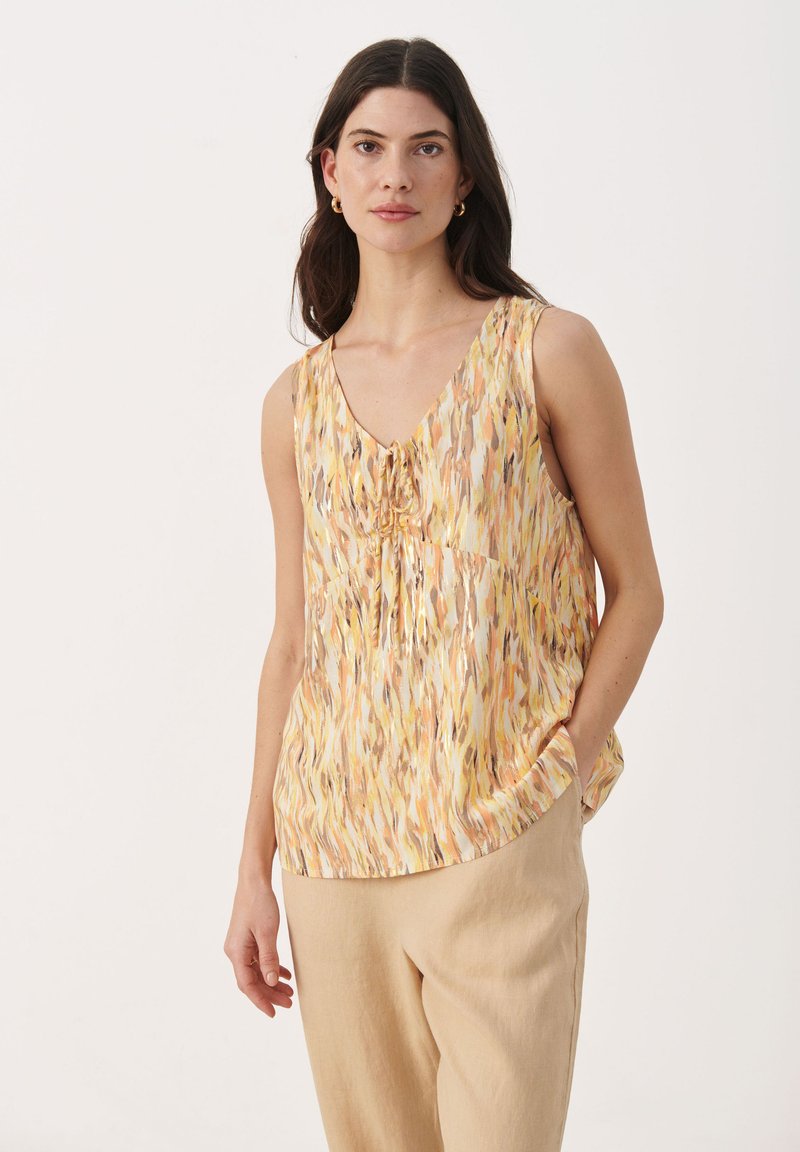 Part Two ALDAPW TO - Blúz - muskmelon paintbrush print/narancs - Zalando.hu