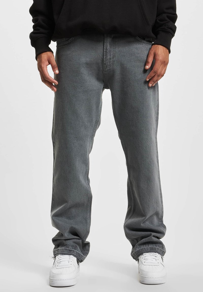 DEF Jeans Relaxed Fit - grey washed/grå - Zalando.dk