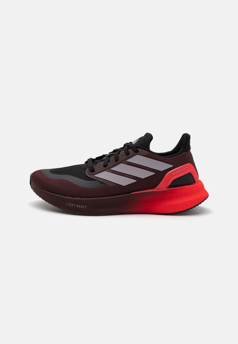 adidas Performance PUREBOOST 5 - Laufschuh Straße - aurora ruby/glory ...