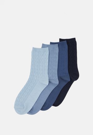 camano 9 PACK UNISEX - Strumpor - stone melange/jeans/blå - Zalando.se