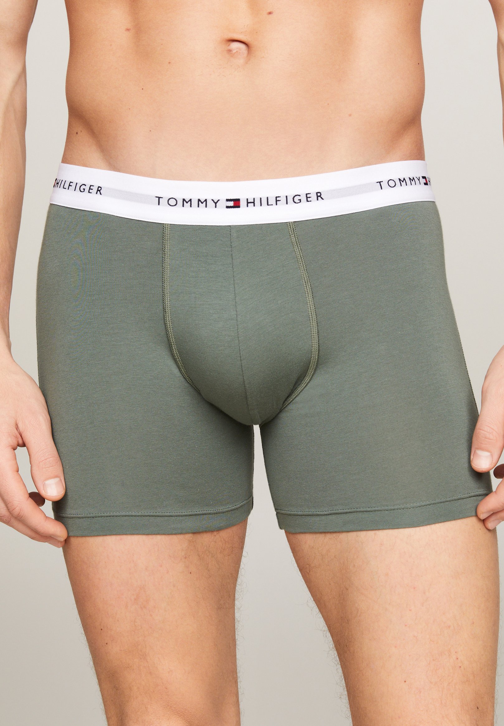 Tommy Hilfiger BRIEF SIGNATURE 3 PACK Panties grey grau Zalando
