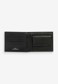 Next SIGNATURE SAFFIANO LEATHER WALLET - Peňaženka - black/čierna ...