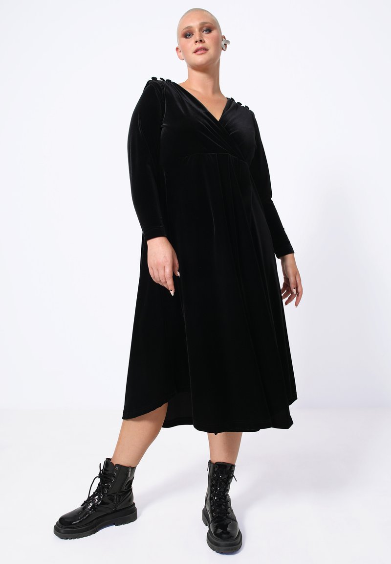 Jean Marc Philippe Jersey dress - noir/black - Zalando.ie