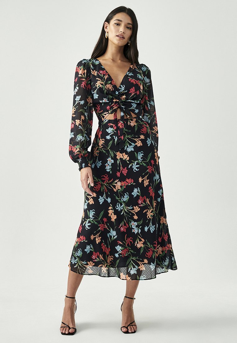 SÁVEL TORY - Day dress - sylvester floral/black - Zalando.ie
