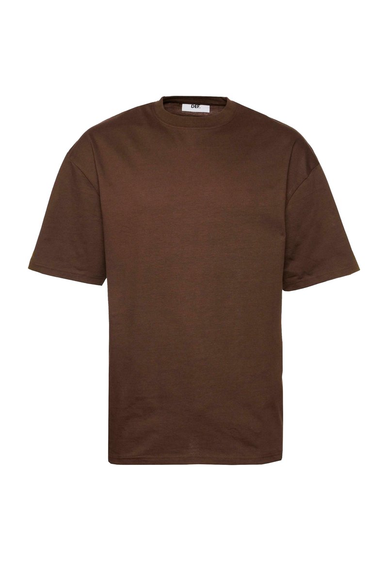 DEF ORIGINAL - T-Shirt basic - choclate brown/braun - Zalando