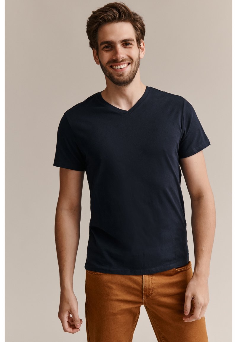 TATUUM LUCK - T-shirt basic/granatowy - Zalando.pl