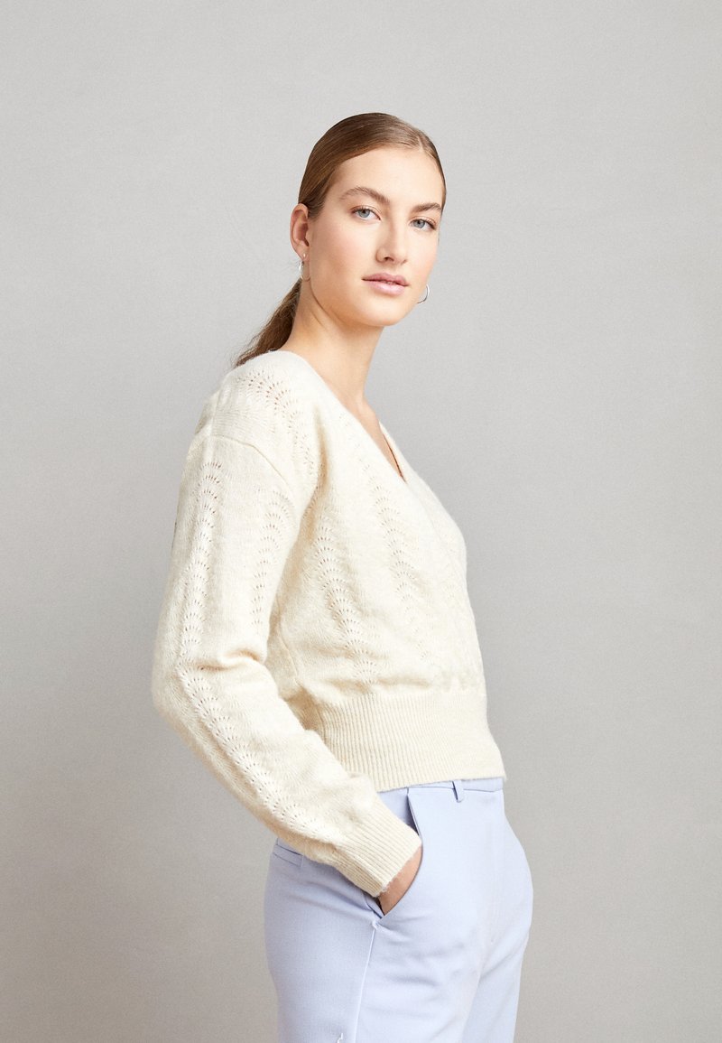 Anna Field Jumper - off white/off-white - Zalando.co.uk