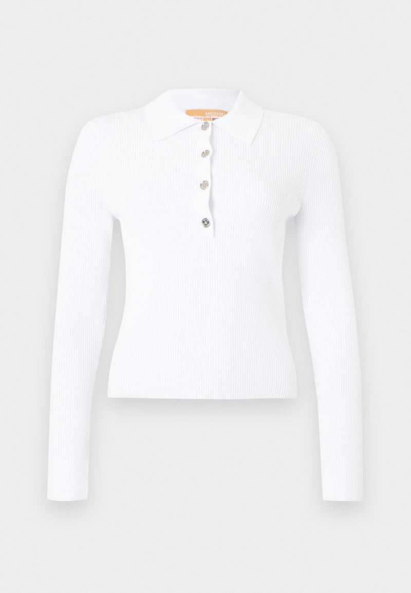 MICHAEL Michael Kors CLEAN - Langarmshirt - white/weiß - Zalando