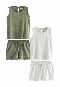 Next 2 PACK - REGULAR FIT - Pijama - green grey/verde - Zalando.es