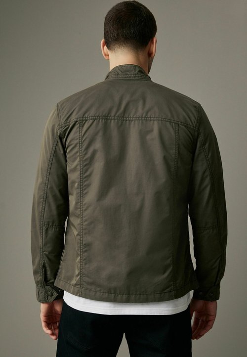 Next SHOWER RESISTANT HOODED SHACKET - Veste légère - stone natural ...