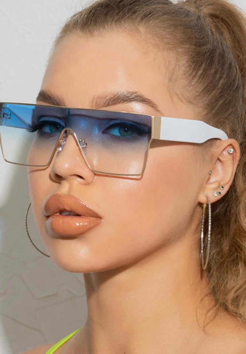 Avant-Garde Paris OVERSIZED - Sunglasses - blue - Zalando.ie