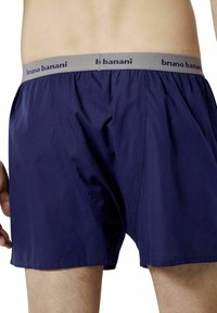Bruno Banani 2ER PACK UNI/GEMUSTERT - Boxers - marine/azul - Zalando.es