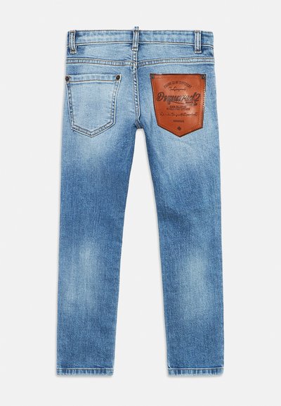 Dsquared2 COOL GUY JEAN POCKET UNISEX - Jeans Straight Leg - blue denim ...