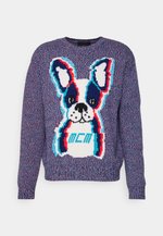 MCM MCM COLLECTION SWEATER - Jumper - sodalite blue/blue - Zalando.co.uk