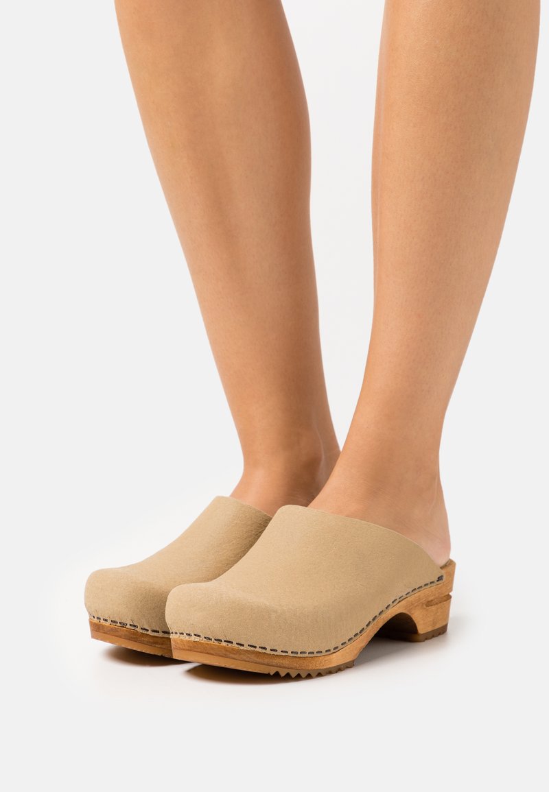 Sanita VEGOR OPEN - Dreváky - nature/béžová - Zalando.sk