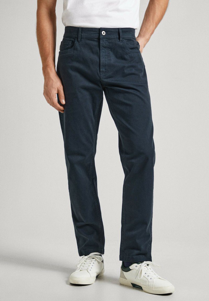 Pepe Jeans SLIM FIVE POCKETS-MAIN - Jeans Straight Leg - dulwich blue ...