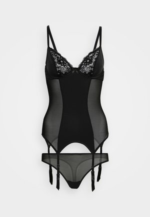 Gossard VIP RETROLUTION - Korsett - black/svart - Zalando.se