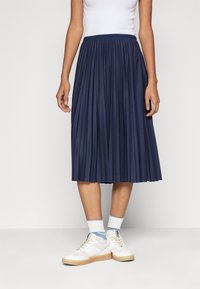 Lacoste A-Linien-Rock - navy blue/dunkelblau - Zalando.de