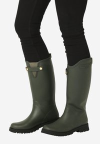 Ilse Jacobsen RUBSWIFT02 - Wellies - army black/khaki - Zalando