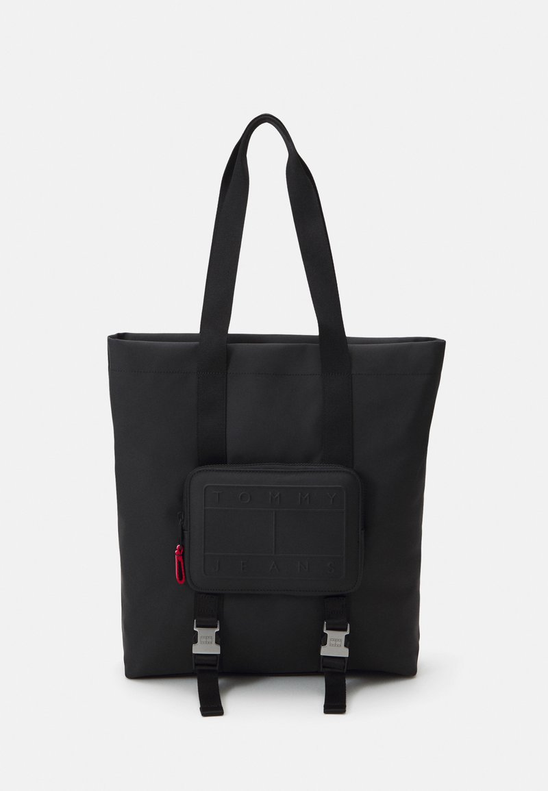 Tommy Jeans STREET TREK TOTE - Cabas - black/noir - ZALANDO.FR