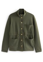 Next LONG SLEEVE JERSEY JACKET - Chaqueta fina - khaki green/beige - Zalando.es