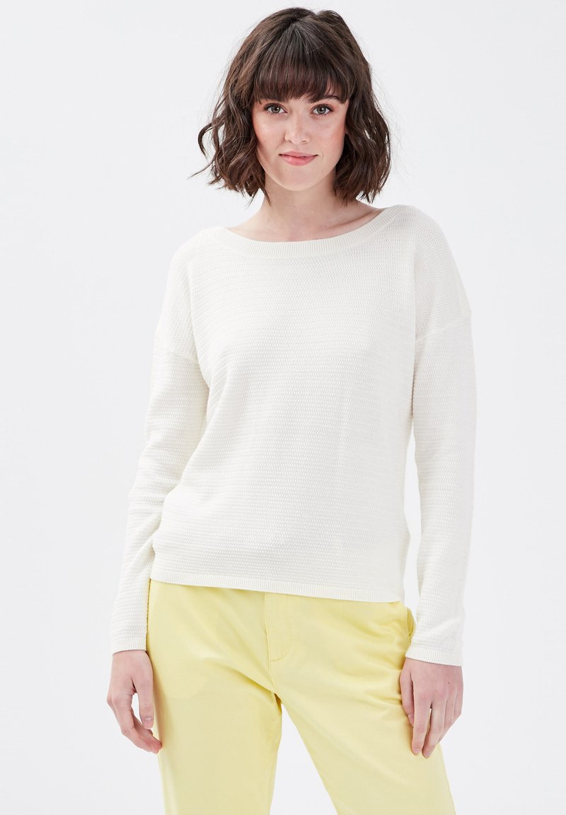 Cache Cache AVEC - Jersey de punto - ecru/crema - Zalando.es