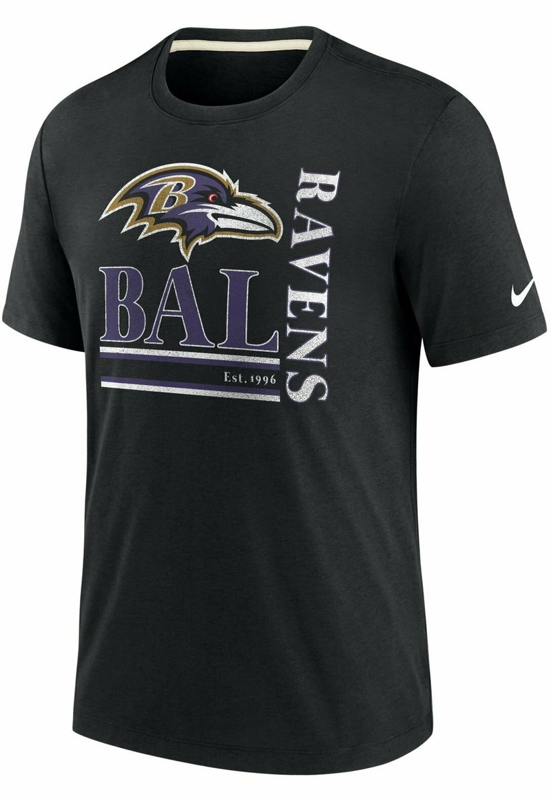Nike Performance TRIBLEND RETRO BALTIMORE RAVENS - Print T-shirt ...