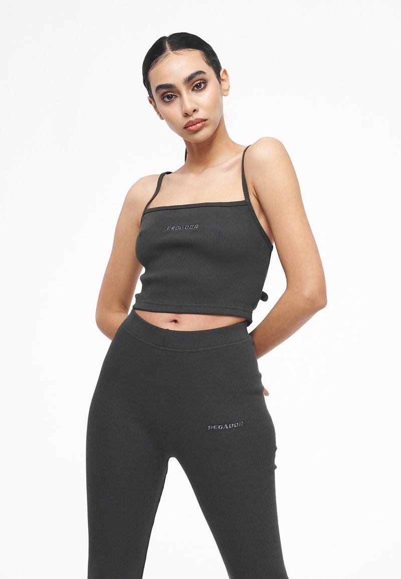 Pegador RUBY CROP VINTAGE - Top - washed iron grey/grijs - Zalando.be