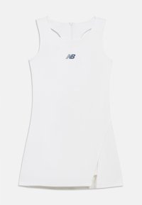 New Balance EXERCISE DRES - Rochie din jerseu - bright white/alb ...